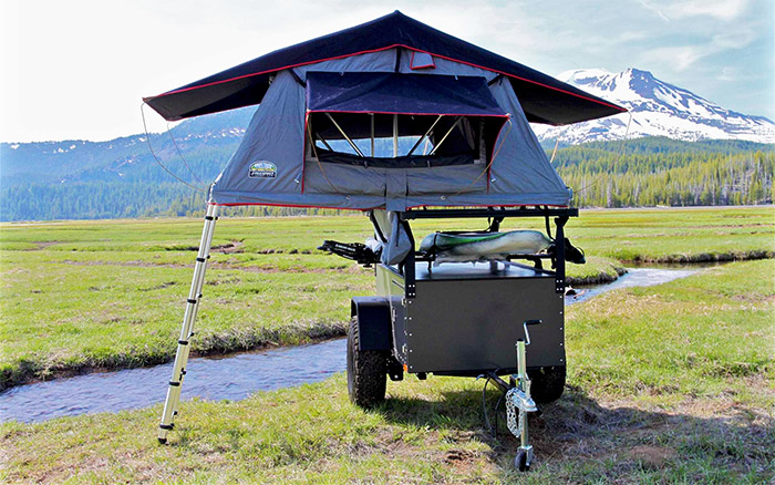 Small Tent Trailers - Lightweight Tent Trailers for Camping - Savage Camper