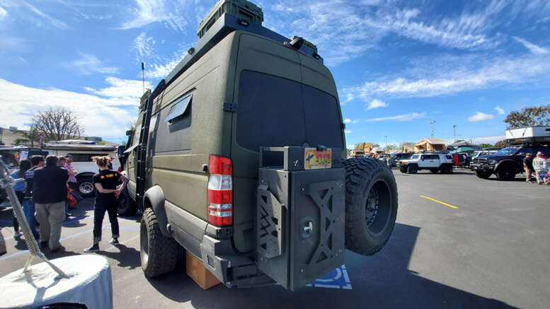 TouRig Mercedes Sprinter Camper Van Takes 4x4 Van Life to New Level